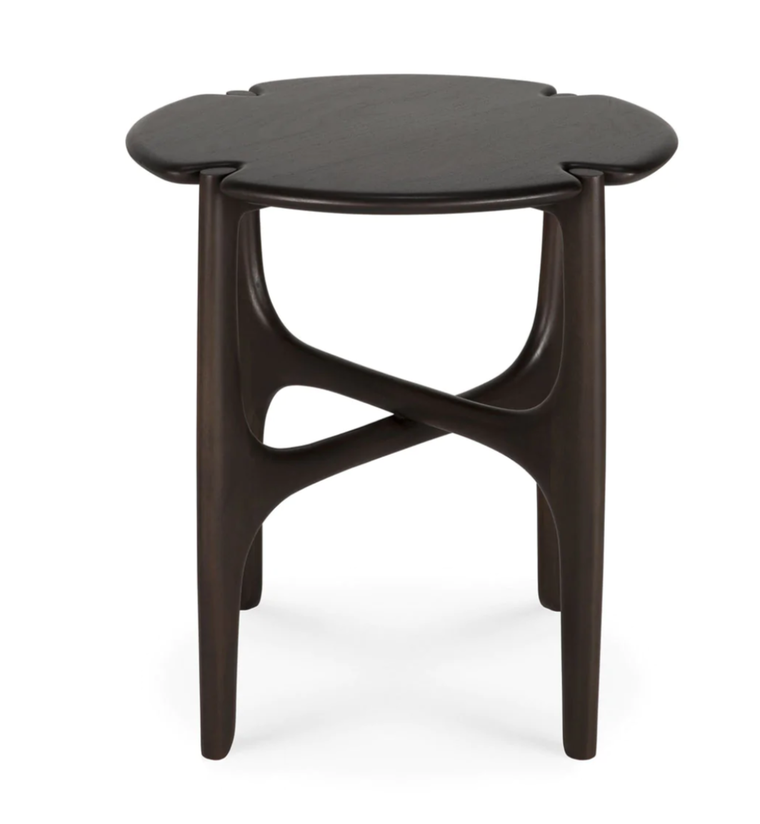 Ethnicraft Mahogany PI Dark Brown Side Table | Side tables | Ethnicraft