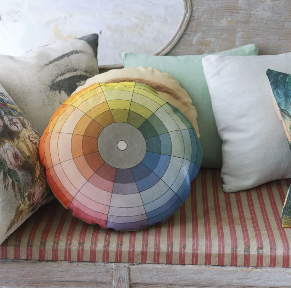Colour Wheel Multicolour | Cushion | John Derian