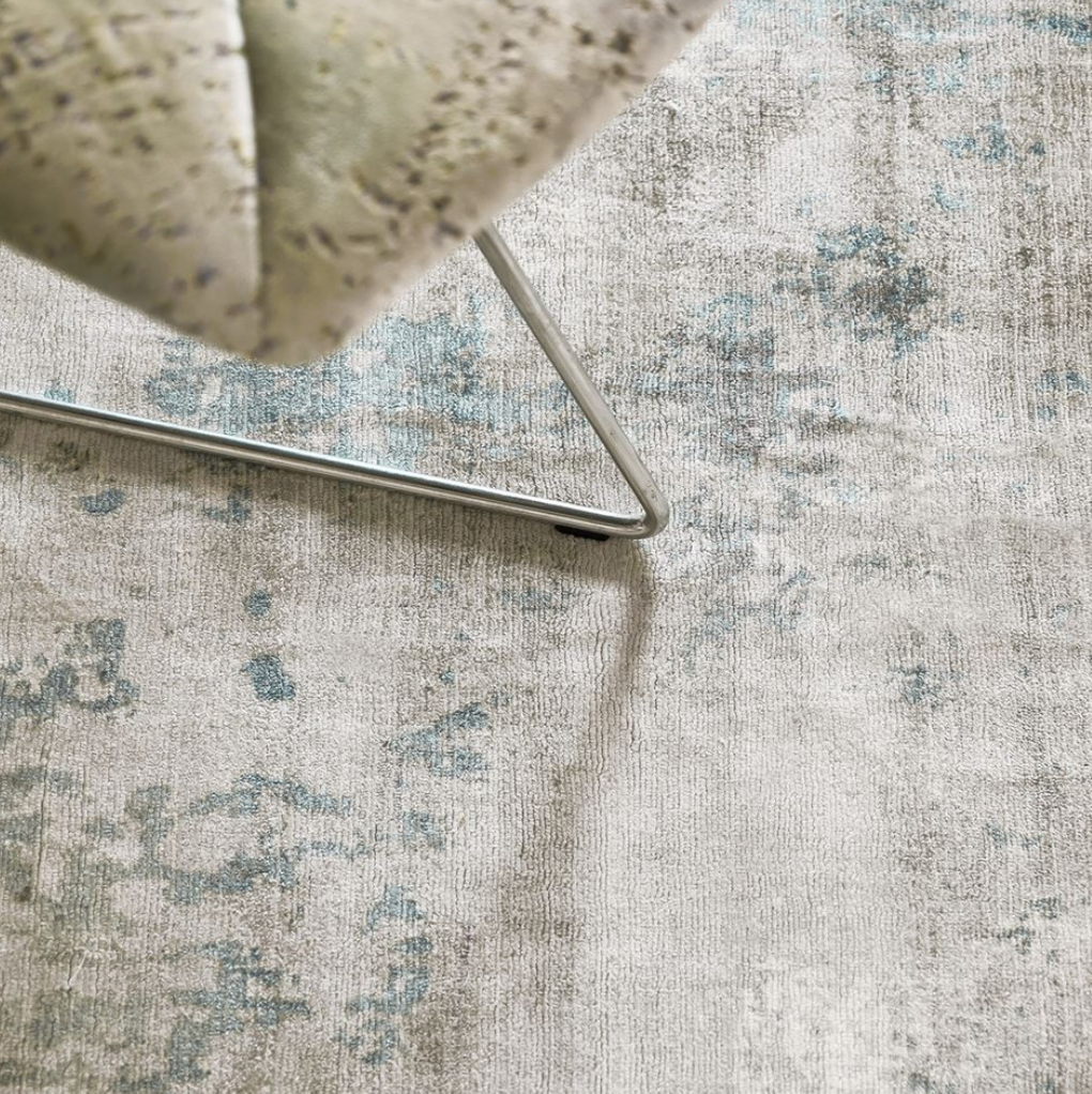 Impasto Celadon Rug | | Designers Guild